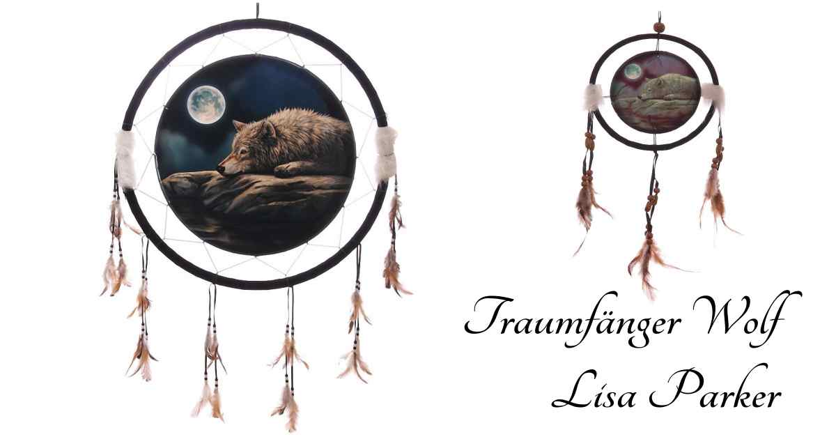 Traumfänger Wolf - Angelwolves